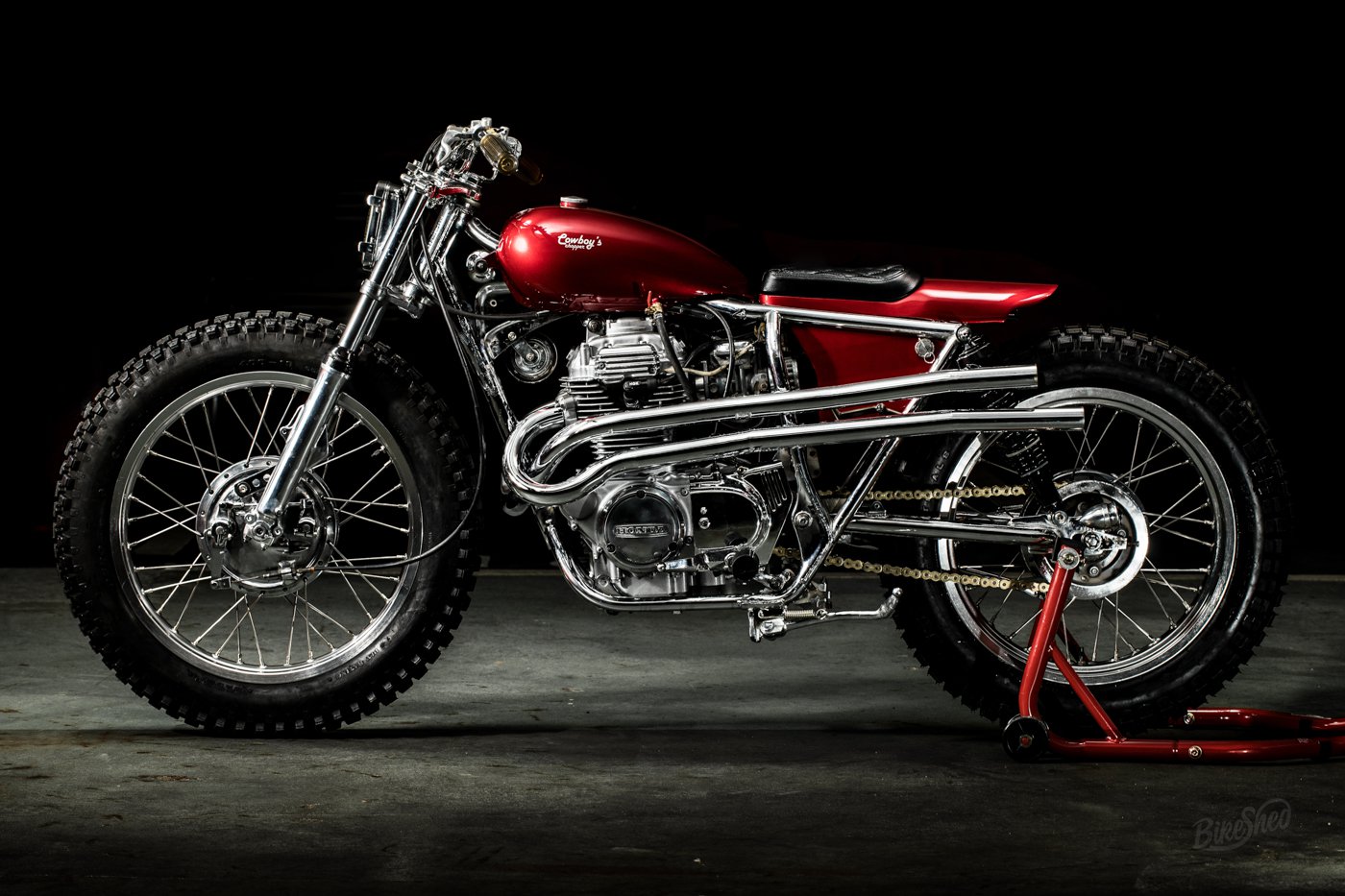 Cowboy’s Chopper 1974 Honda CL360 | Wind Burned Eyes